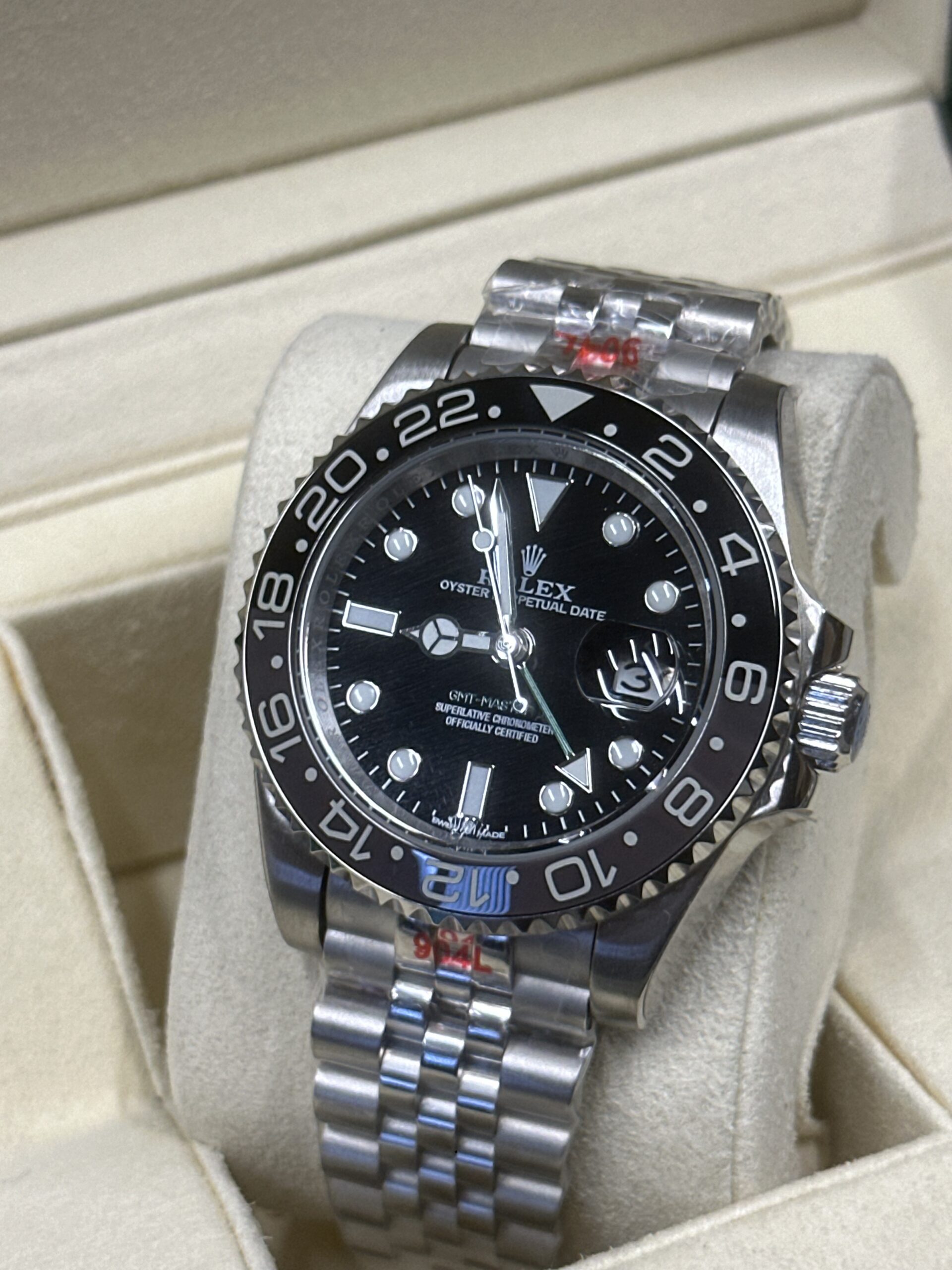 Rolex GMT-MASTER II 40” | Bruce Wayne Jubilee (AAA+) - De Klokjesman